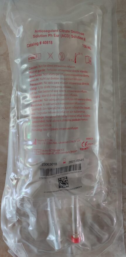 TERUMO – BOLSA CUADRUPLE CPD-SAGM (450 ml) – CIPREDH